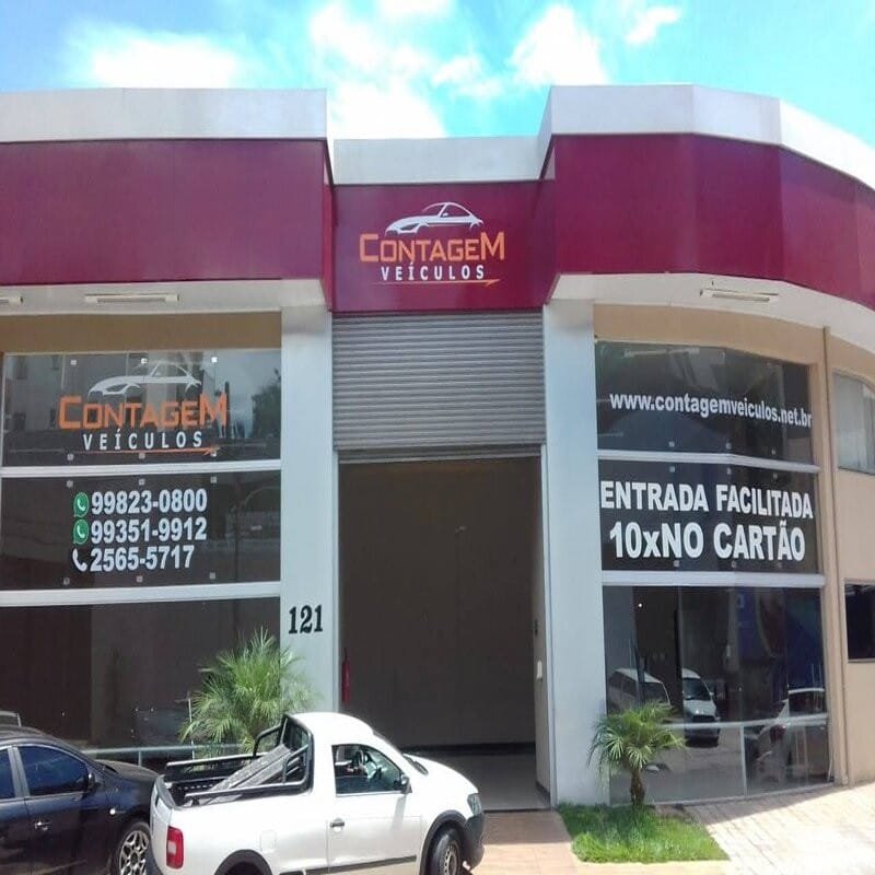 Placa em acm adesivada - Evolui
